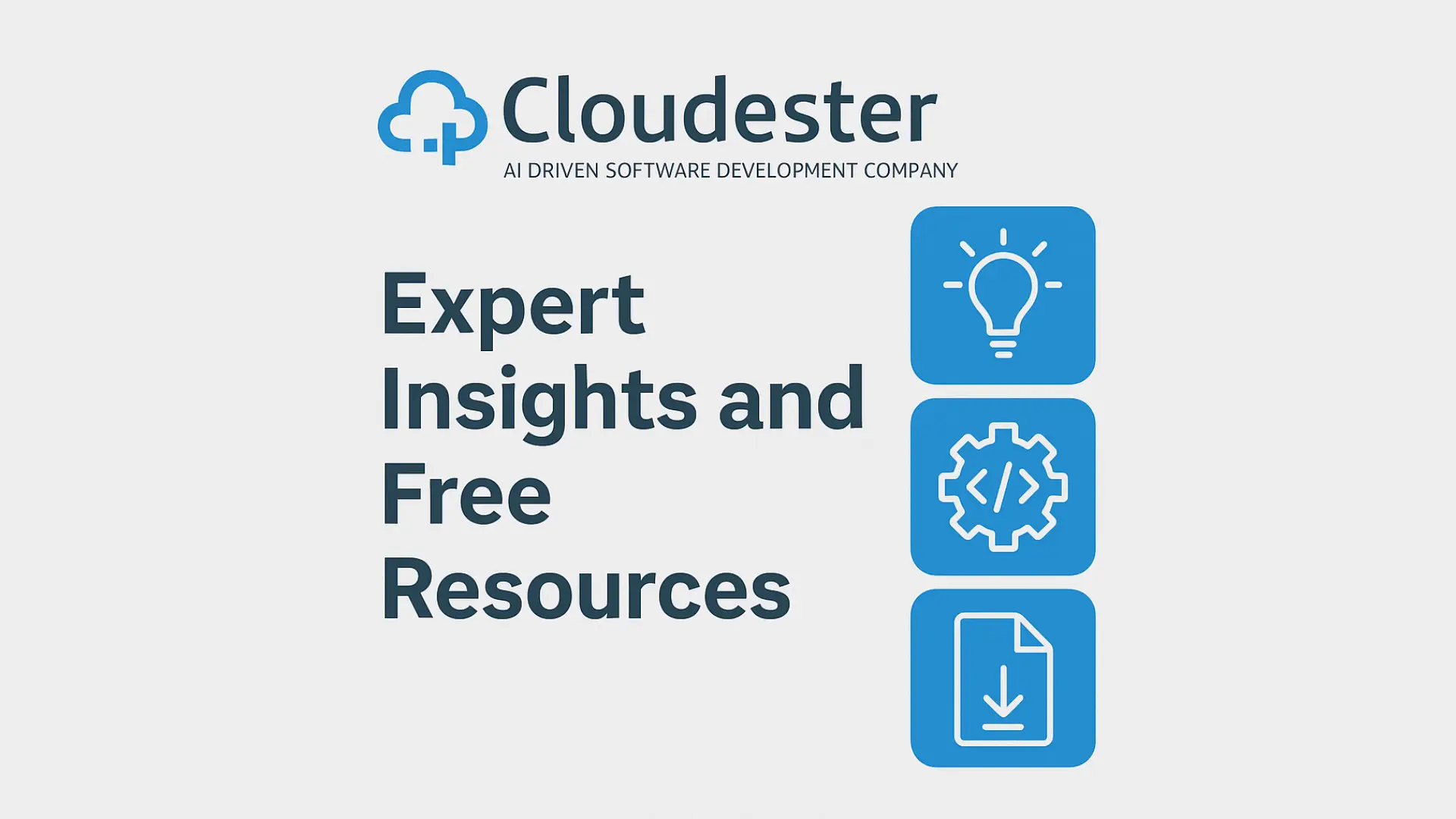 Expert Insights and Free Resources - Cloudester Software LLC